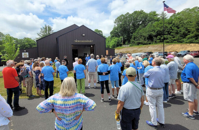 Dick Larson Food Pantry Dedication - Avery County NC Food Pantry